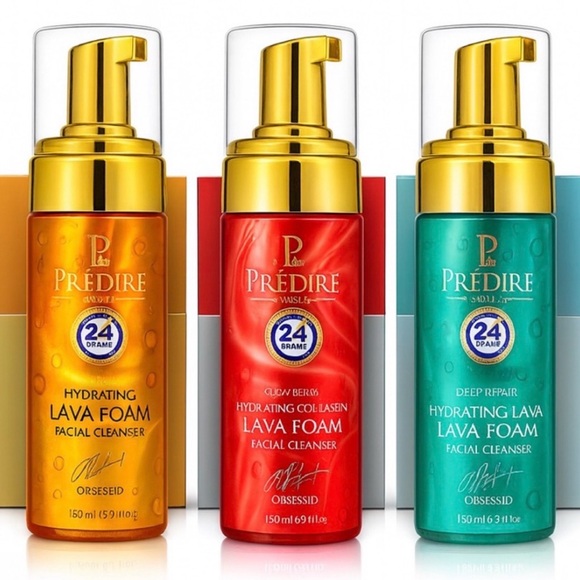 Predire | Skincare | Predire Hydrating Lava Foam Facial Cleanser ...